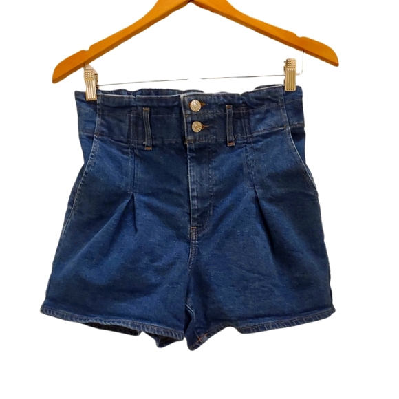 Express | Shorts | Express Midi Super High Rise Jean Shorts Womens 8r ...